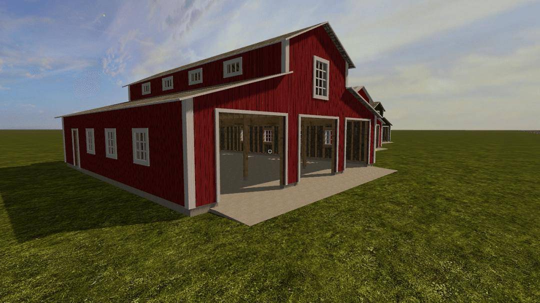 FS19 48×42 Building v1.0 - FS 19 & 22 USA Mods Collection