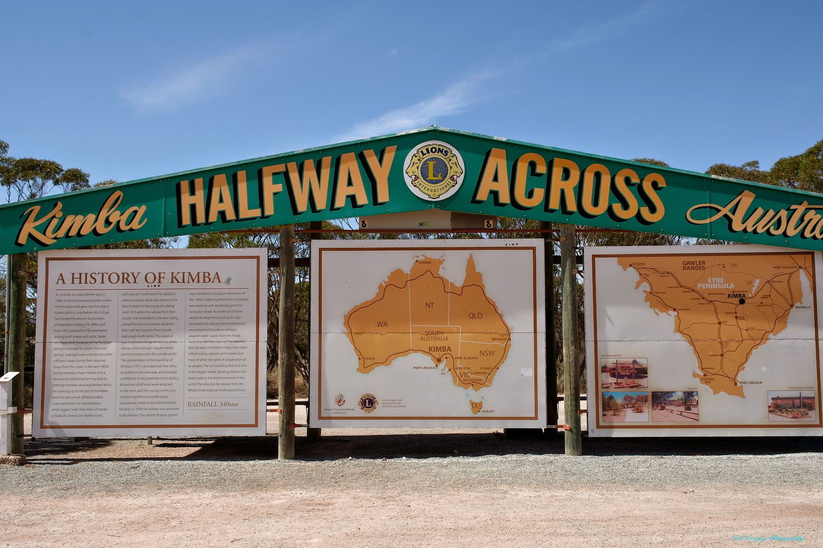 Can Go Around Australia: Kimba, SA.