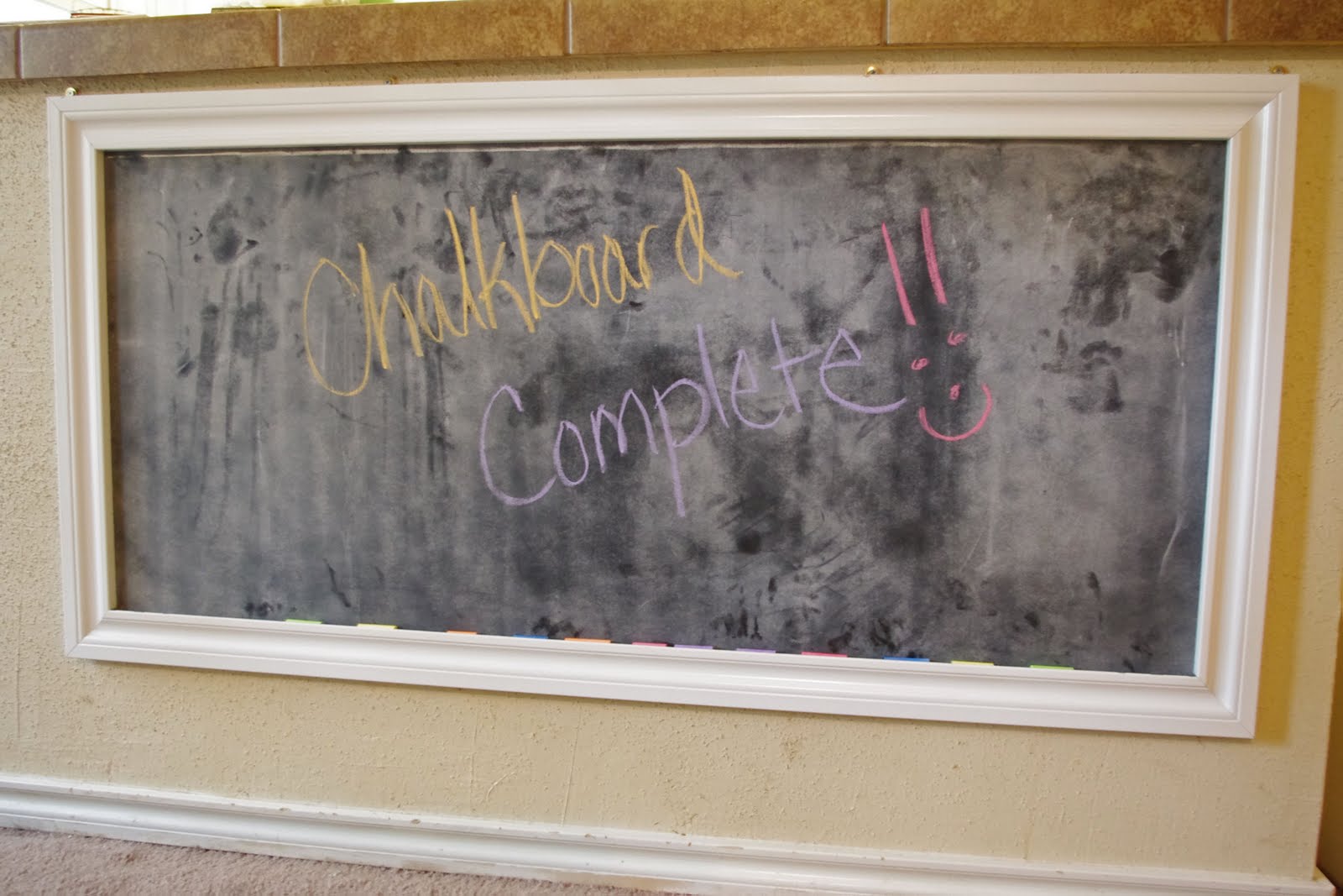 Erin's Creative Energy: The Making of a Chalkboard: Part 2