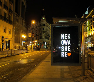 ESTACIÓN EN CURVA: Exposición "One name army", de Neko, en iam Gallery ...
