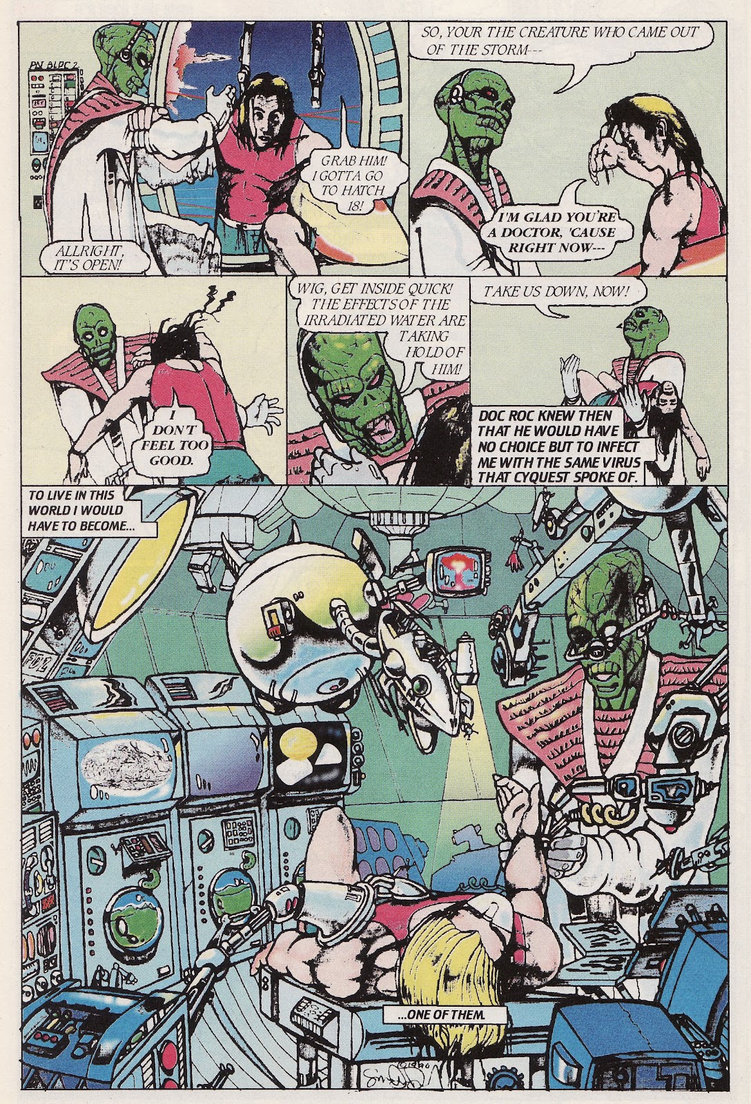 Goin' Underground: Surf Crazed Comics #1 (Pacifica, 1991) ~ Off The ...