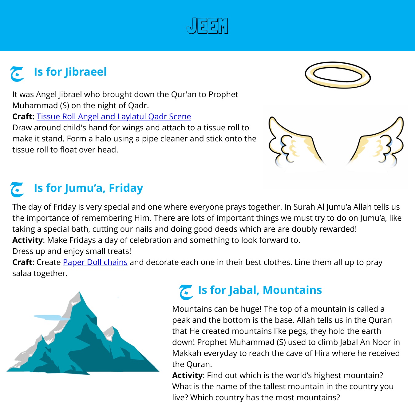 Quranic Alphabet Series: Jeem | Islam From the Start