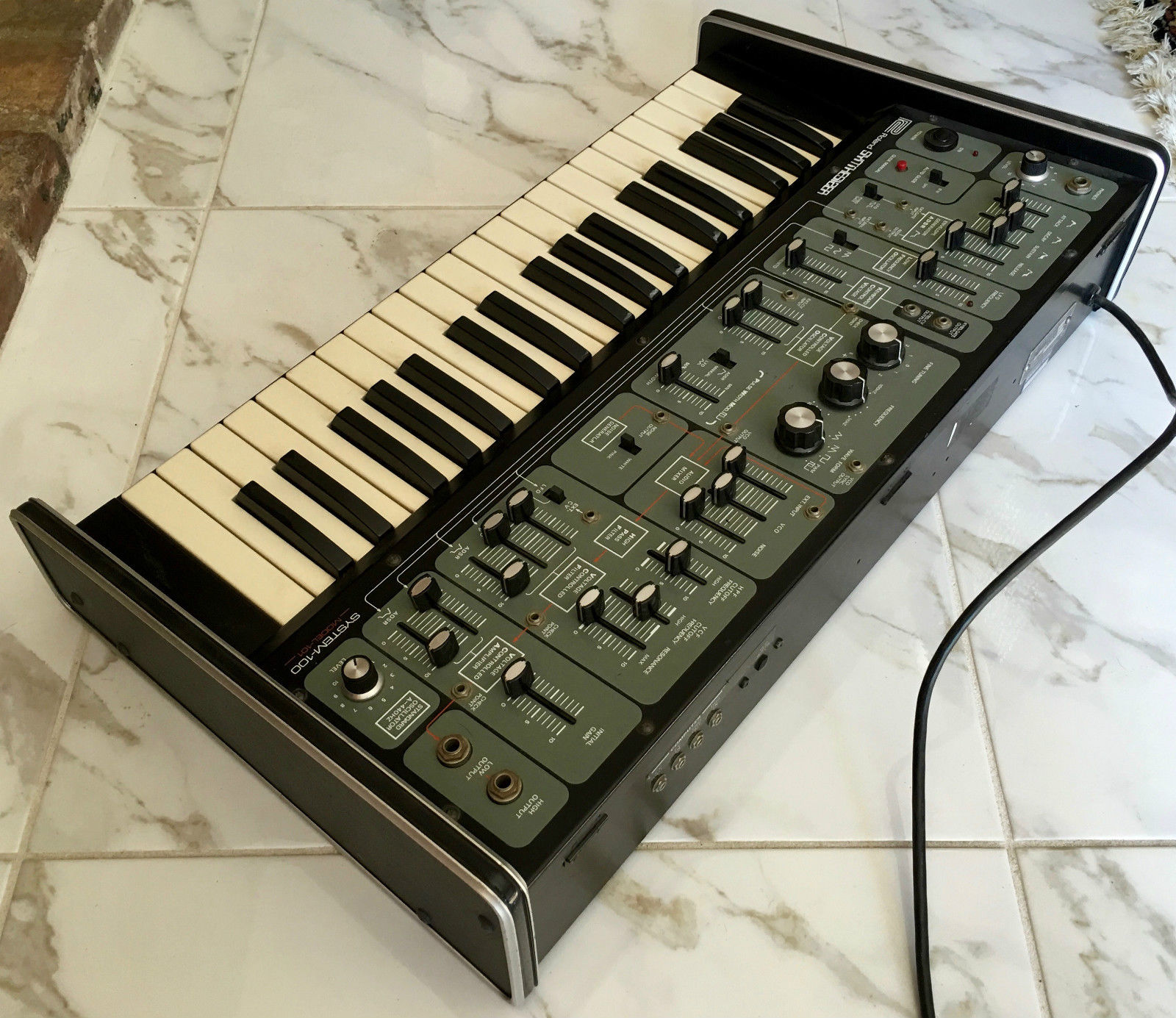 MATRIXSYNTH: Roland System 100 keyboard and expander module