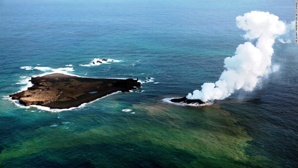 How to make a tiny volcanic island - Geology In