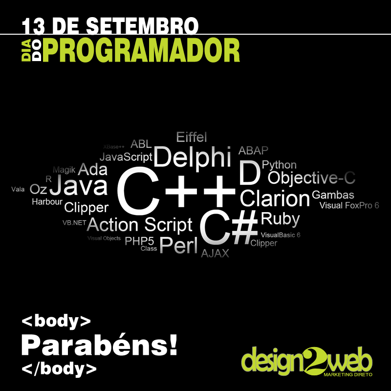 DALVA DAY: * 2016 - Dia do Programador
