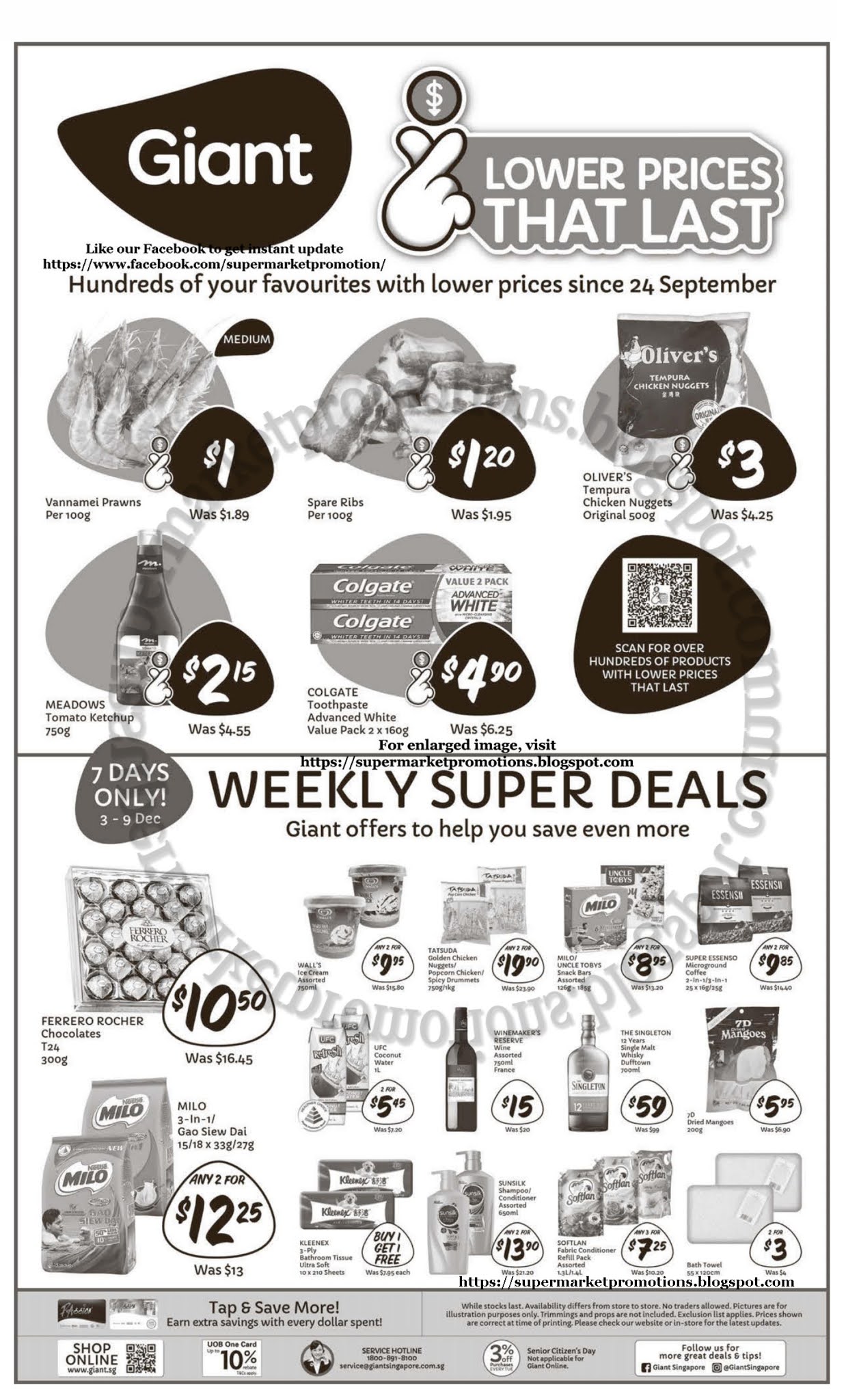 Giant Prices That Last Promotion 03 December 2020 ~ Supermarket Promotions