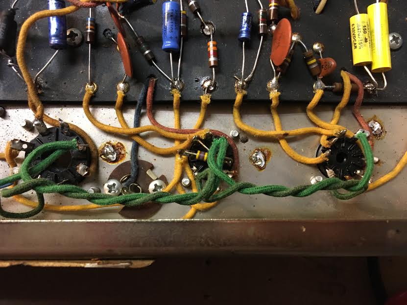 Jefs Tube Amp Blog: Hum reduction in a 1965 Fender Vibrochamp, fix that ...