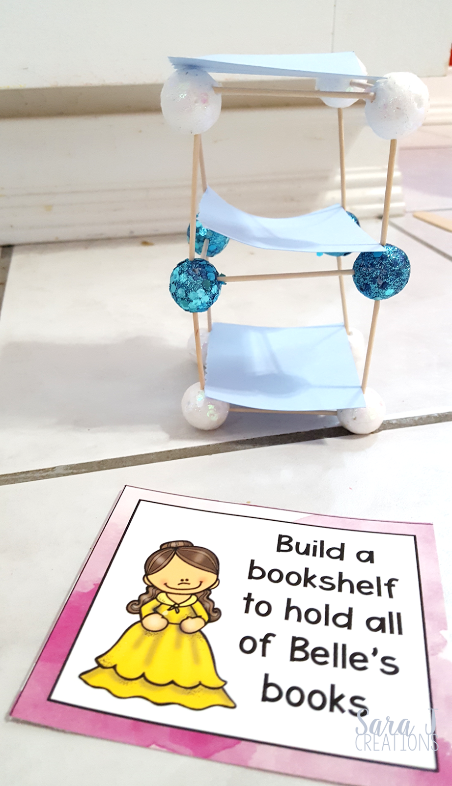 Princess STEM Challenge | Sara J Creations