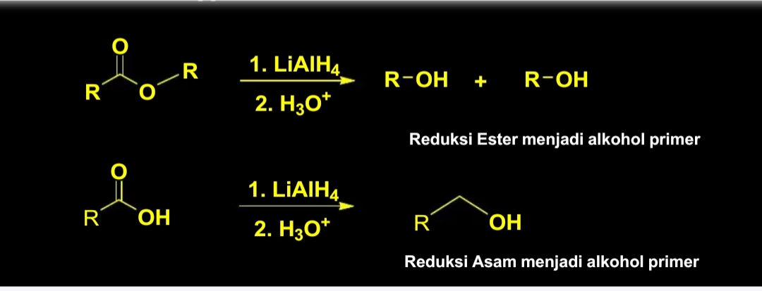 KIMIA ORGANIK II: Mekanisme Reaksi Reduksi pada Berbagai Senyawa Organik