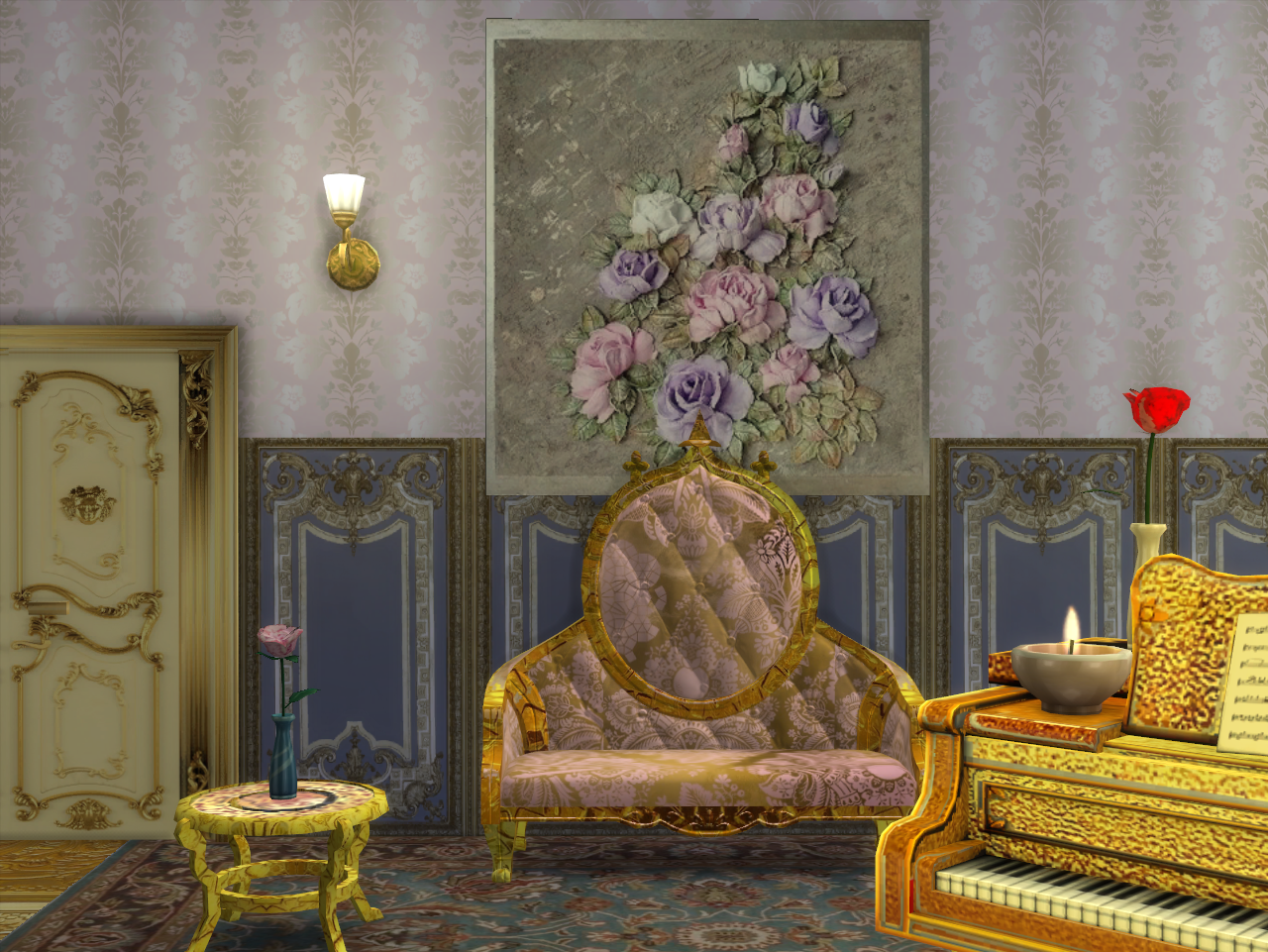 Anna Quinn Stories: 3D Art Decor For Your Walls !! For SIMS 4