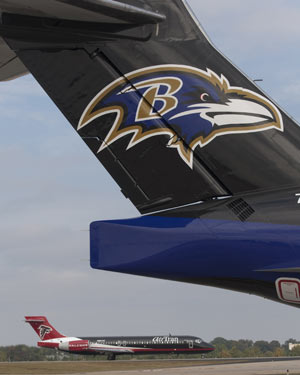 The Superbowl and AirTran's Ravens One - Inspire the Uninspired ...