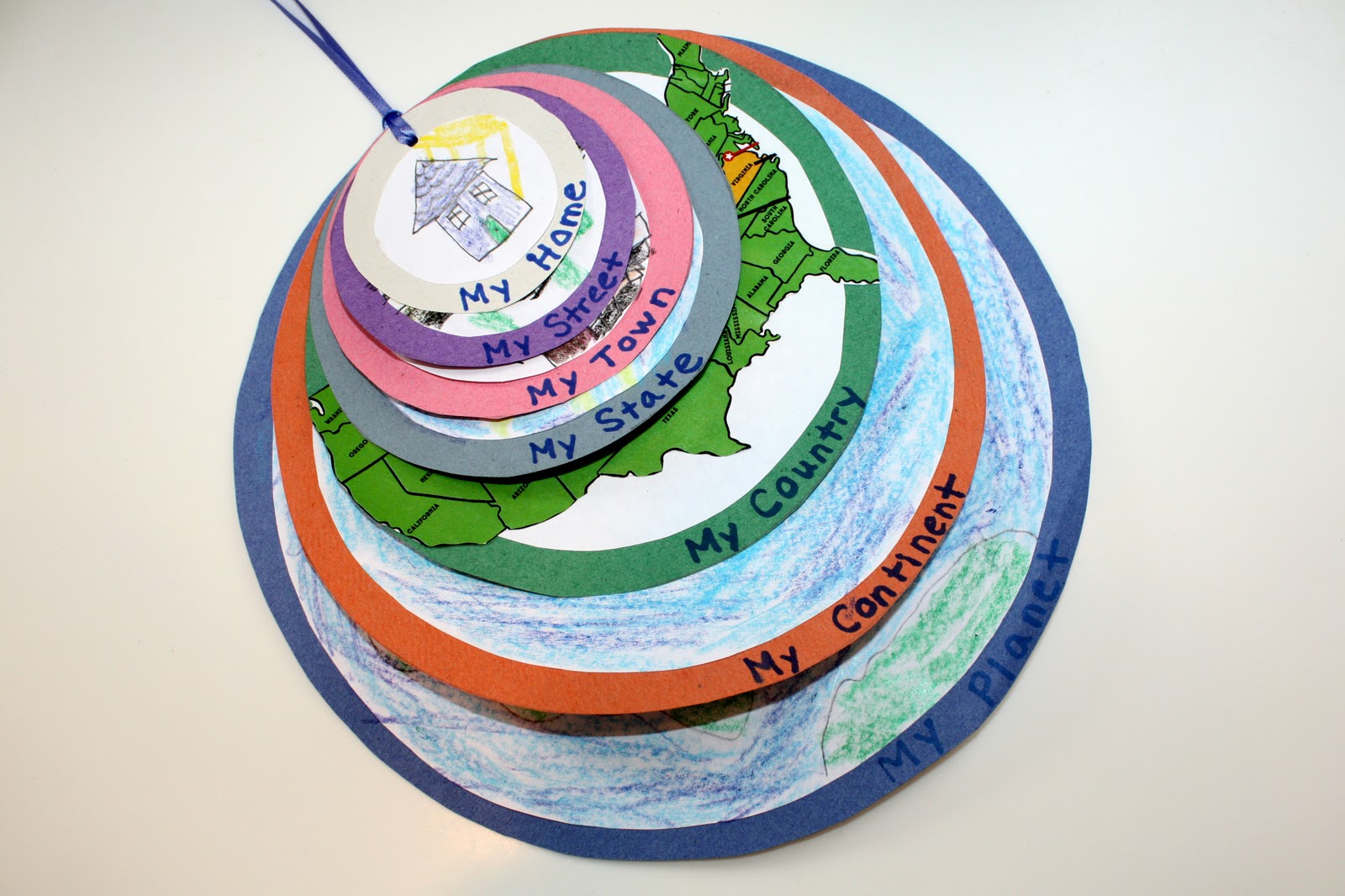 Sweet and Simple Things: Me on the Map