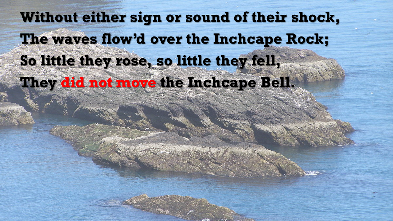 Inchcape Rock by Robert Southey