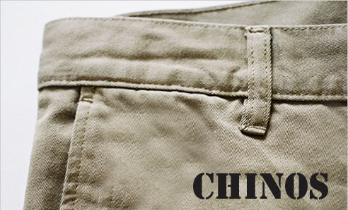 MANtoMEASURE: The History of Chinos