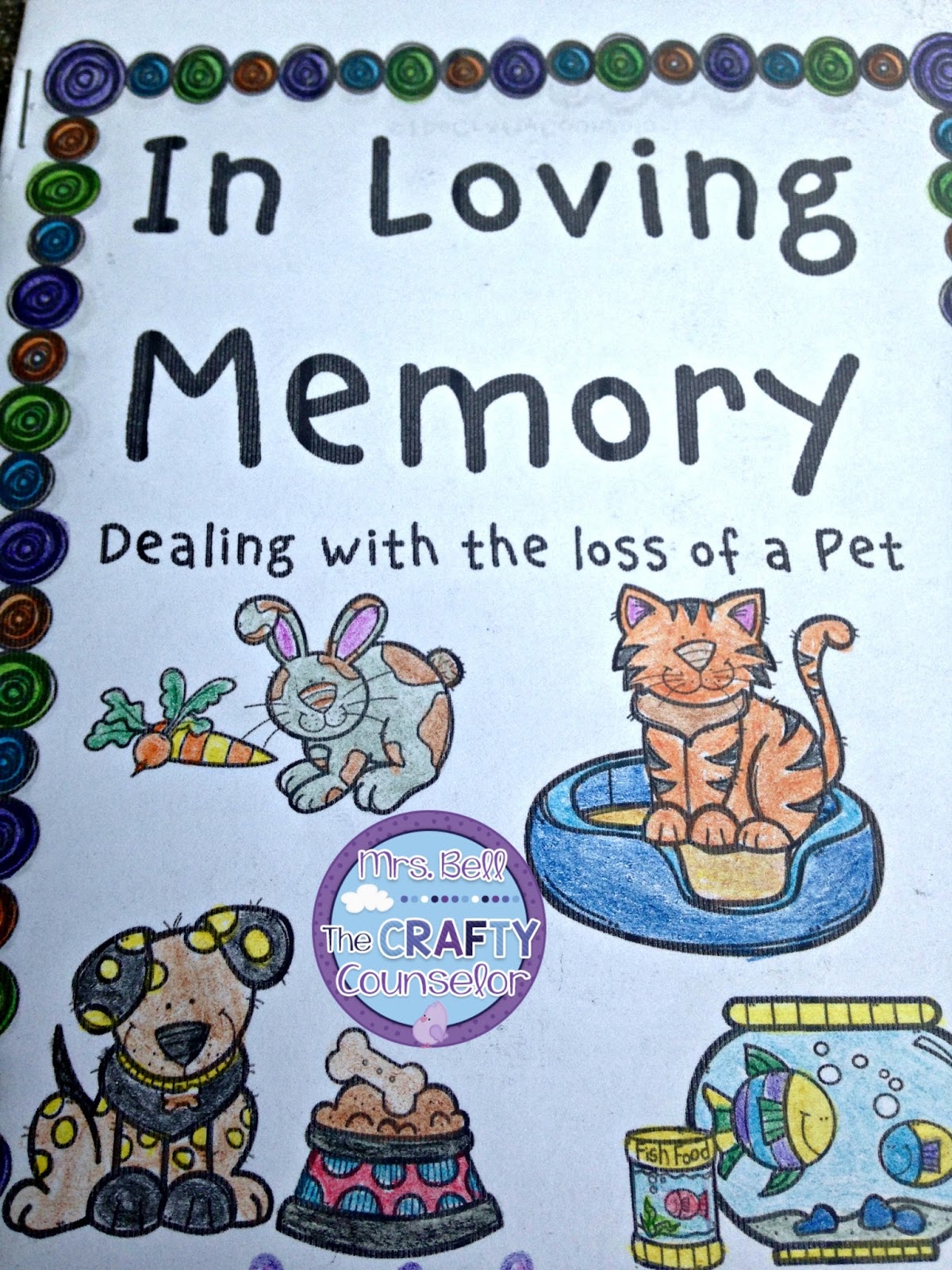 In Loving Memory, Dealing With The Loss Of A Pet - Mrs. Bell The Crafty ...