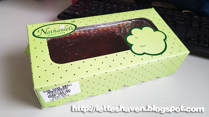 Lette's Haven: Nathaniel's Rice Cake