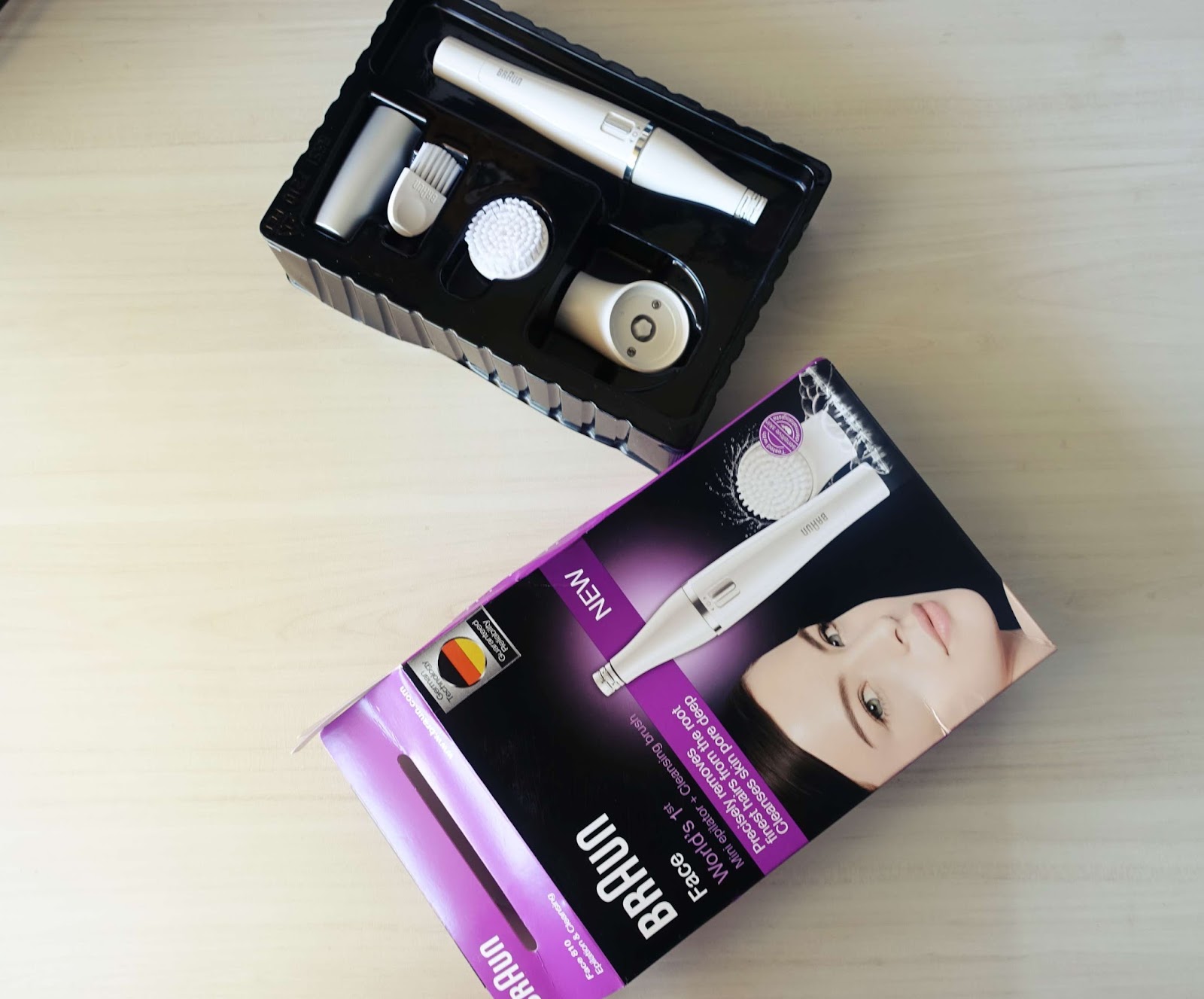 { REVIEW } BRaun Face Epilator & Cleanser 810 ~ The Fleamarket Queen
