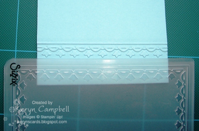 KERYN CAMPBELL - Tutorials: Framed Tulips Embossing Folder - Double ...