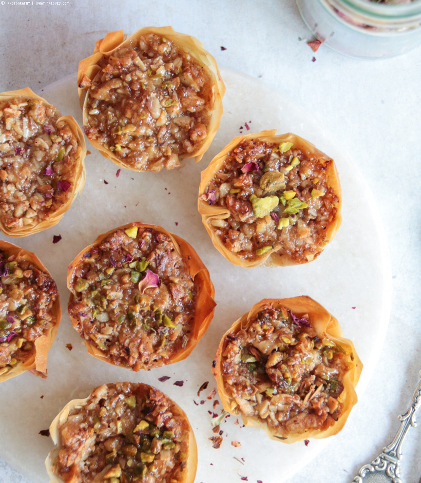 ...what Ina loves : Vegane Mini Baklava Cups