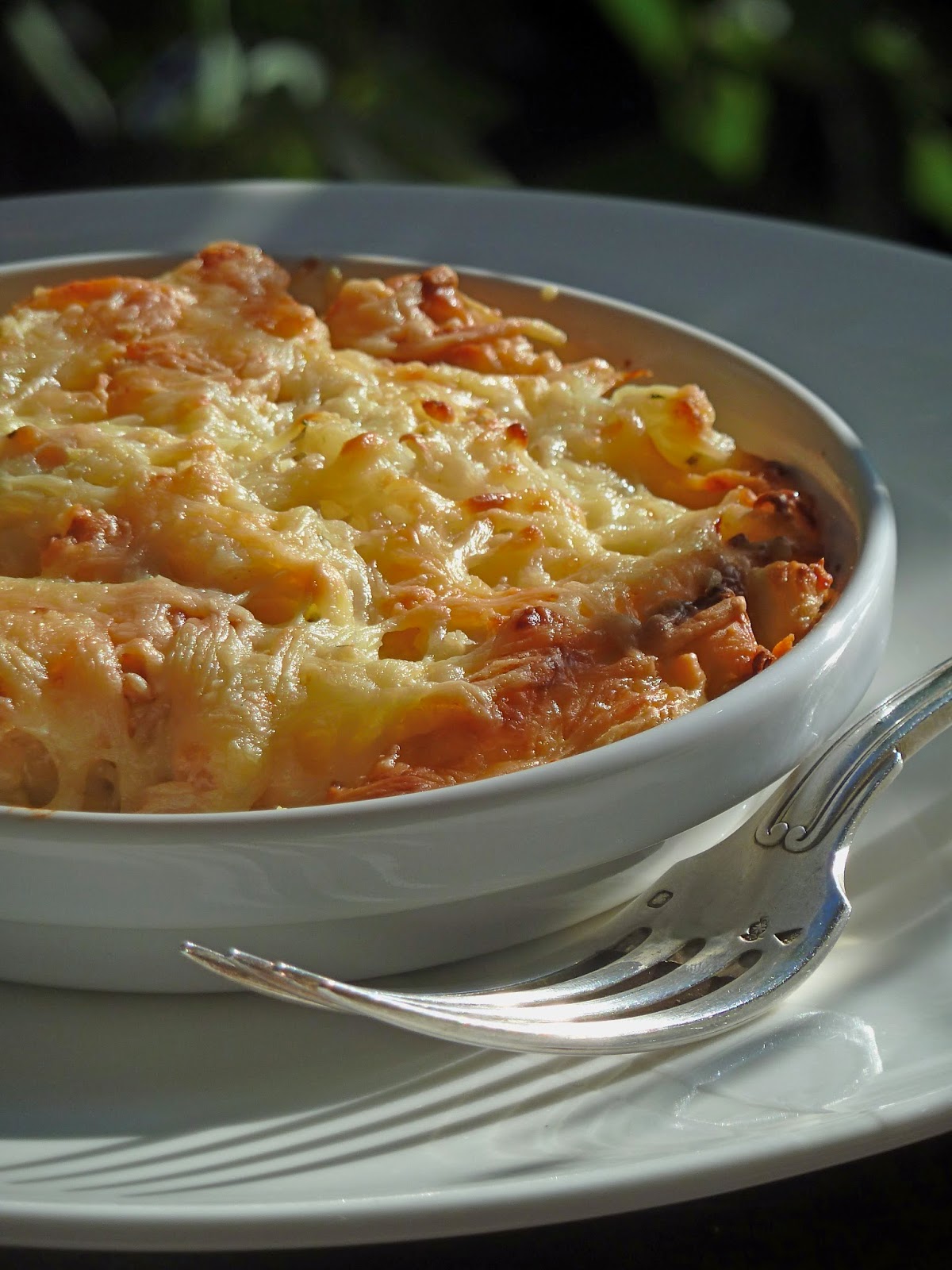 En cuisine avec Marlène: Gratin de fruit à pain et christophines