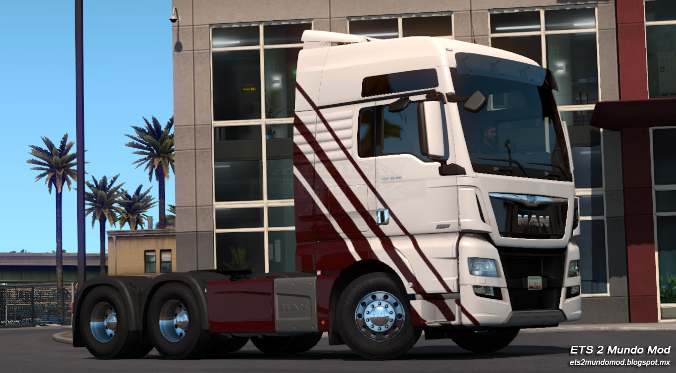 (Tractocamión ATS) MAN TGX Euro 6 - ETS 2 Mundo Mod