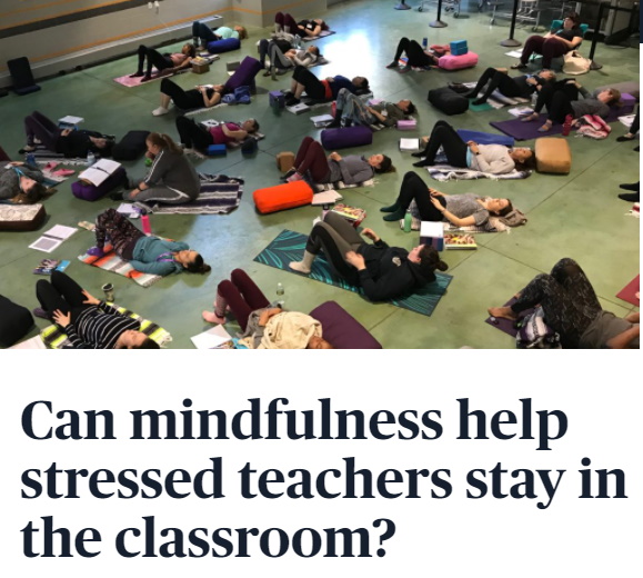 Teachers helping teachers: Calming down