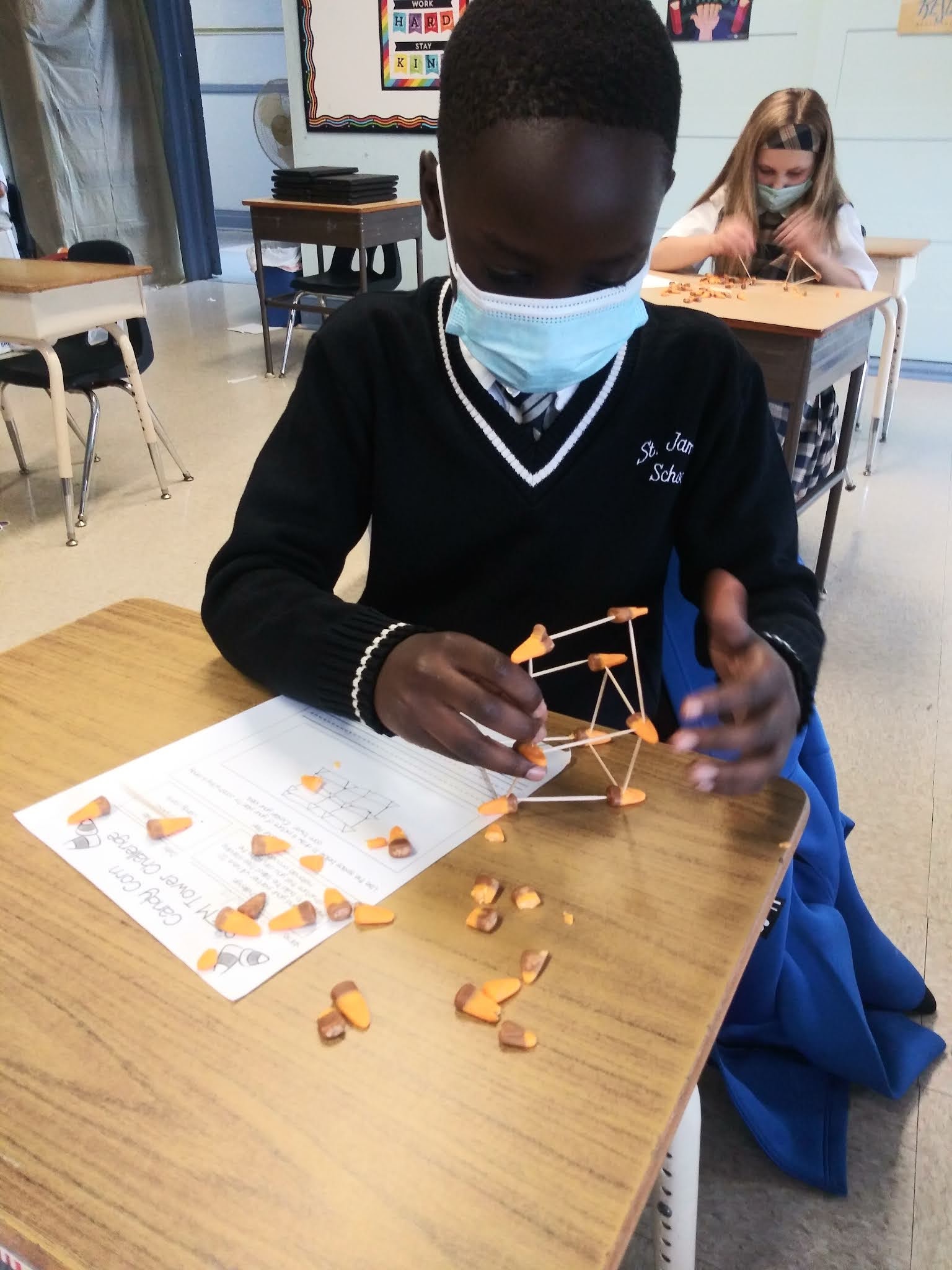 Terrific Third Graders: Grandparents' Day 2020 - Candy Corn STEM Tower ...