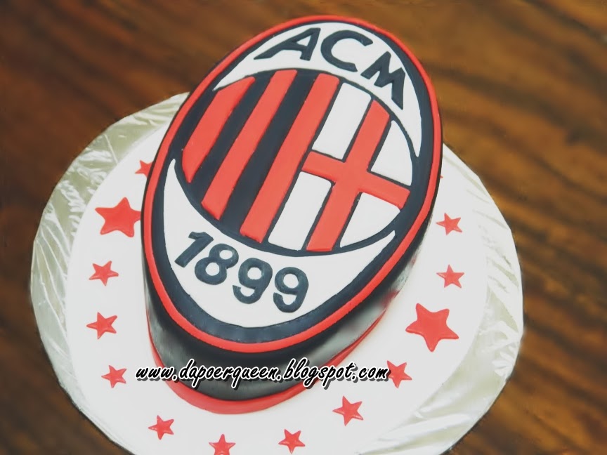 Dapoer Queen: 3D "AC Milan" cake