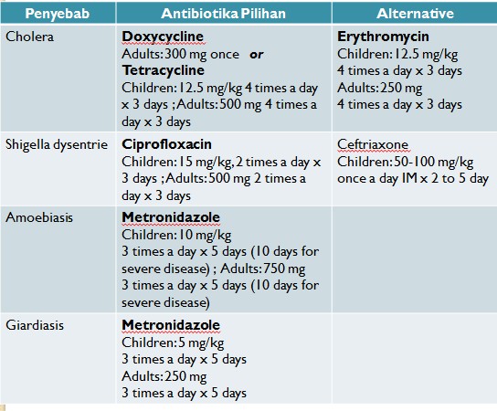 Farmakoterapi Diare Anak