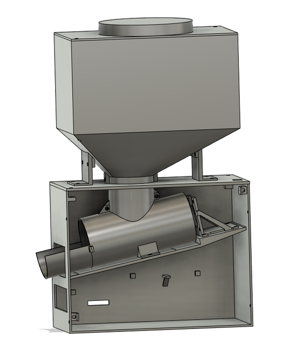Make it easy!: Automatic pet feeder arduino - 3D Printed (with stepper ...