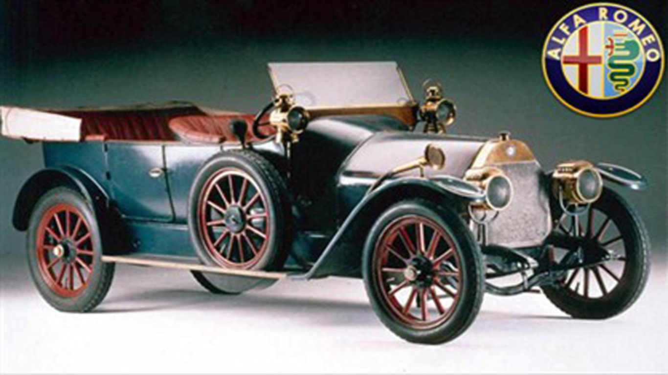 The first car was the Alfa Romeo 24 HP A.L.F.A - Cars Review