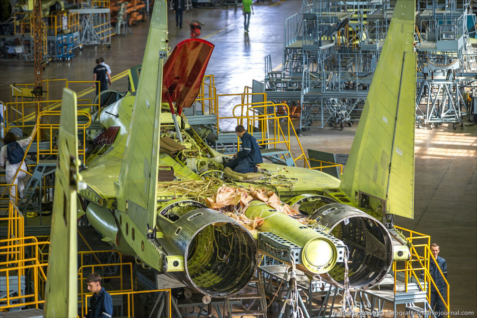 Asian Defence News: Russian Su-35 production line - 1
