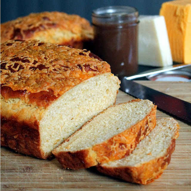 Cheddar Batter Bread - Cafe Delites