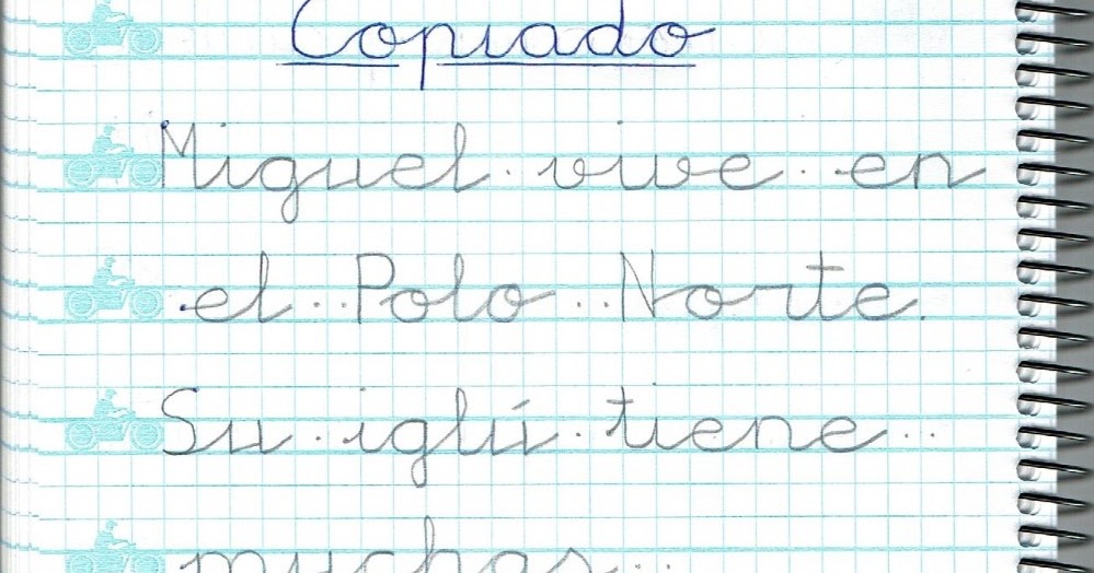 Mi clase de Infantil : Copiado