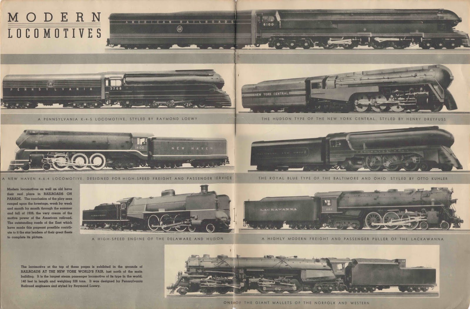 Phil Beard: Railroads on Parade 1939-40