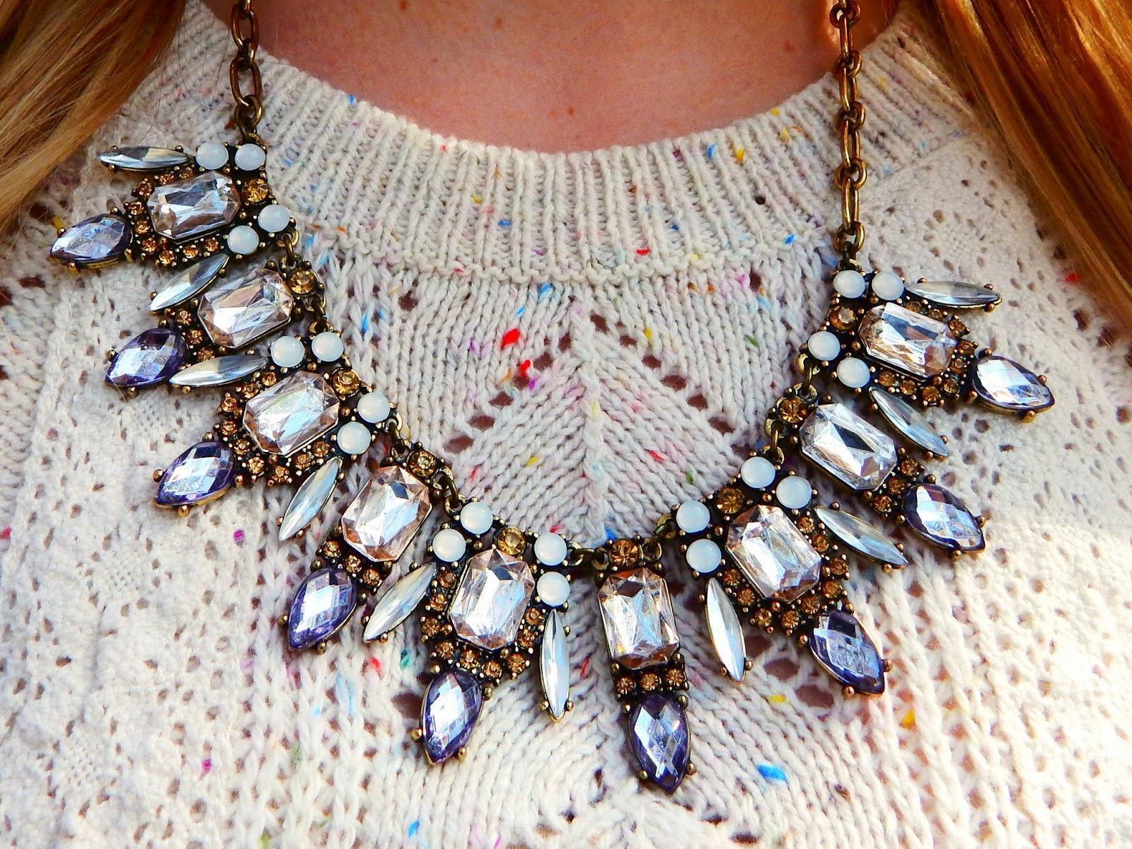 Unique Statement Necklace Collection - Lizzie in Lace