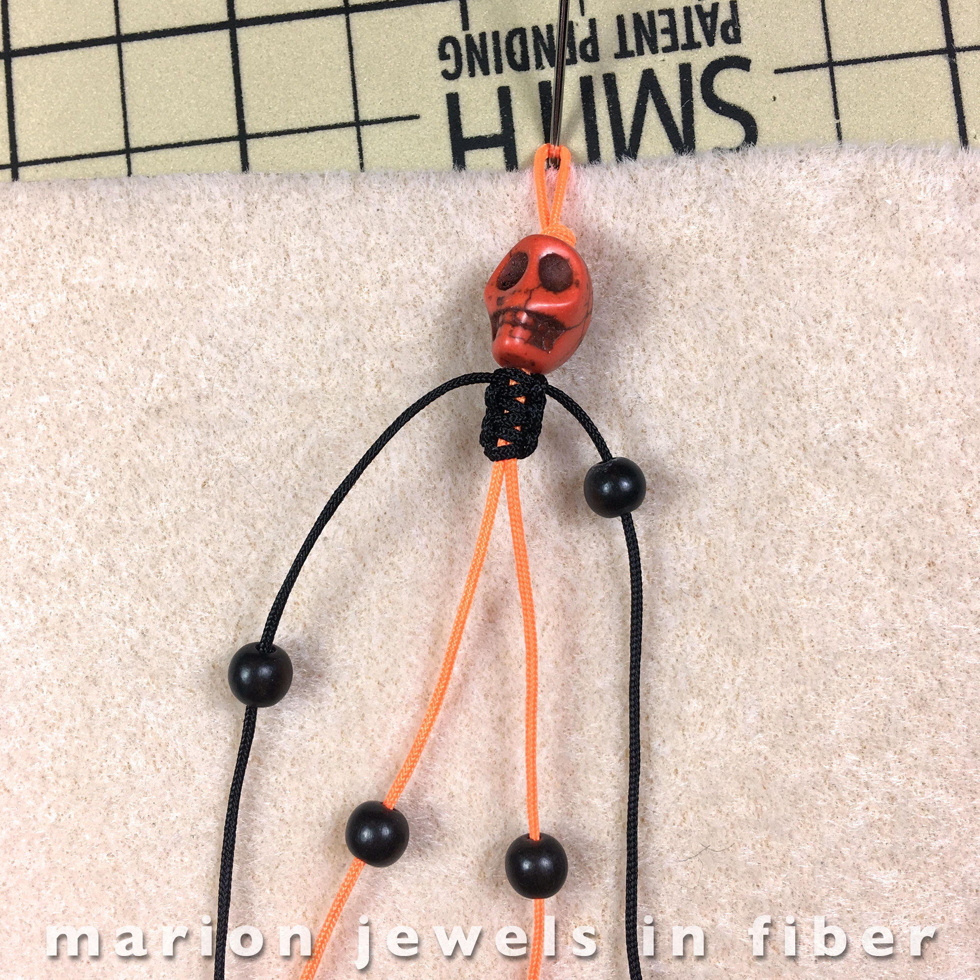 Marion Jewels in Fiber - News and Such: Dancing Skeletons DIY Jewelry ...