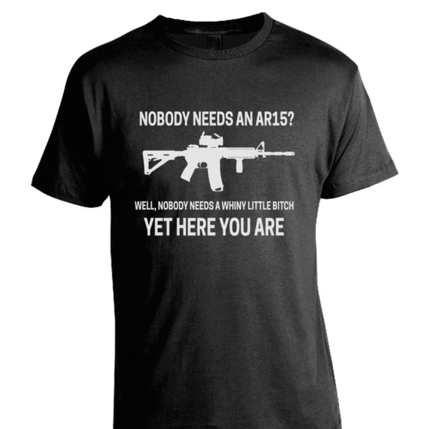TINCANBANDIT's Gunsmithing: The Best Pro-Gun T-Shirts