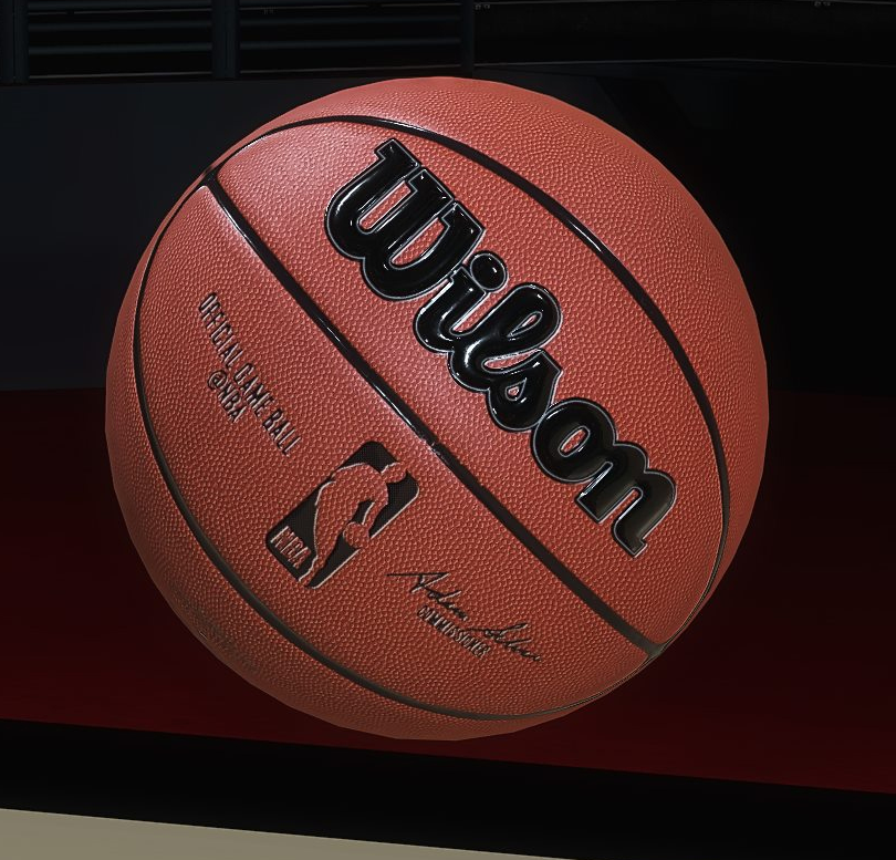 NBA 2K21 2021-22 Official Wilson Ball 4K Texture by drian9K