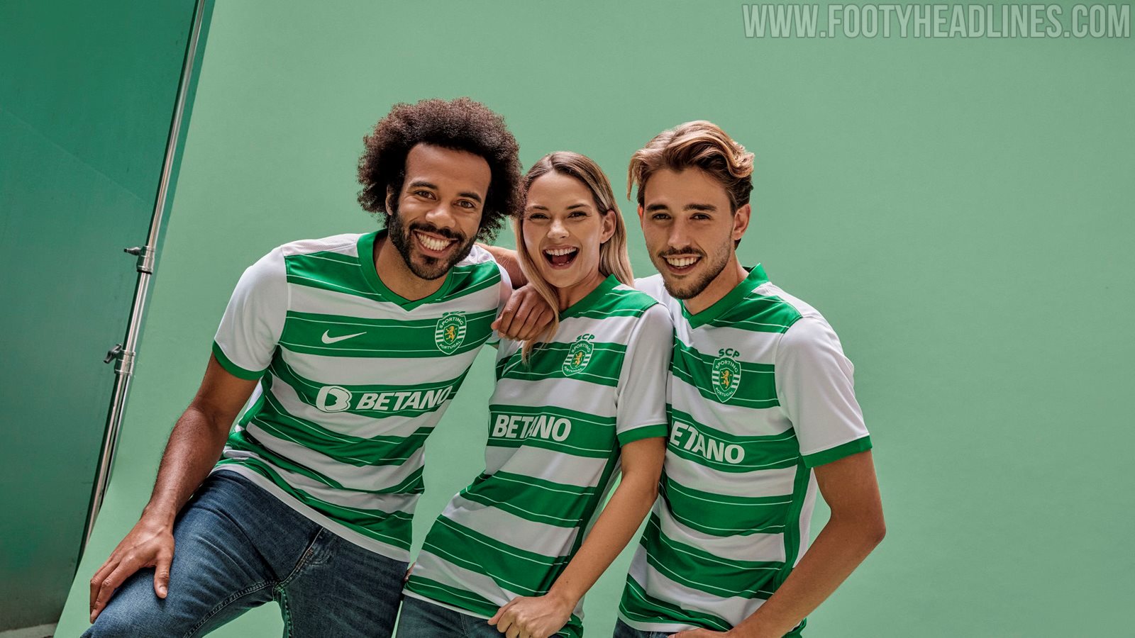 Nike Sporting 21-22 Home Kit Released - Footy Headlines