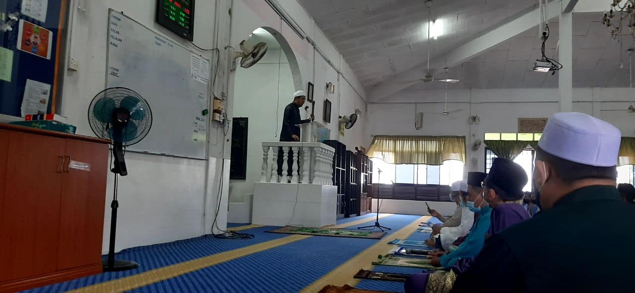 Pengisytiharan Solat Jumaat di Surau al-Ihsan, SM Sains Johor 14 Ogos 2020