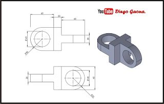 Tutoriales Básicos de Solidworks: Dibujos para practicar.