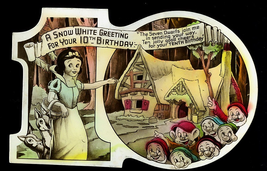Filmic Light - Snow White Archive: Valentine & Sons Snow White "Cut-Out ...