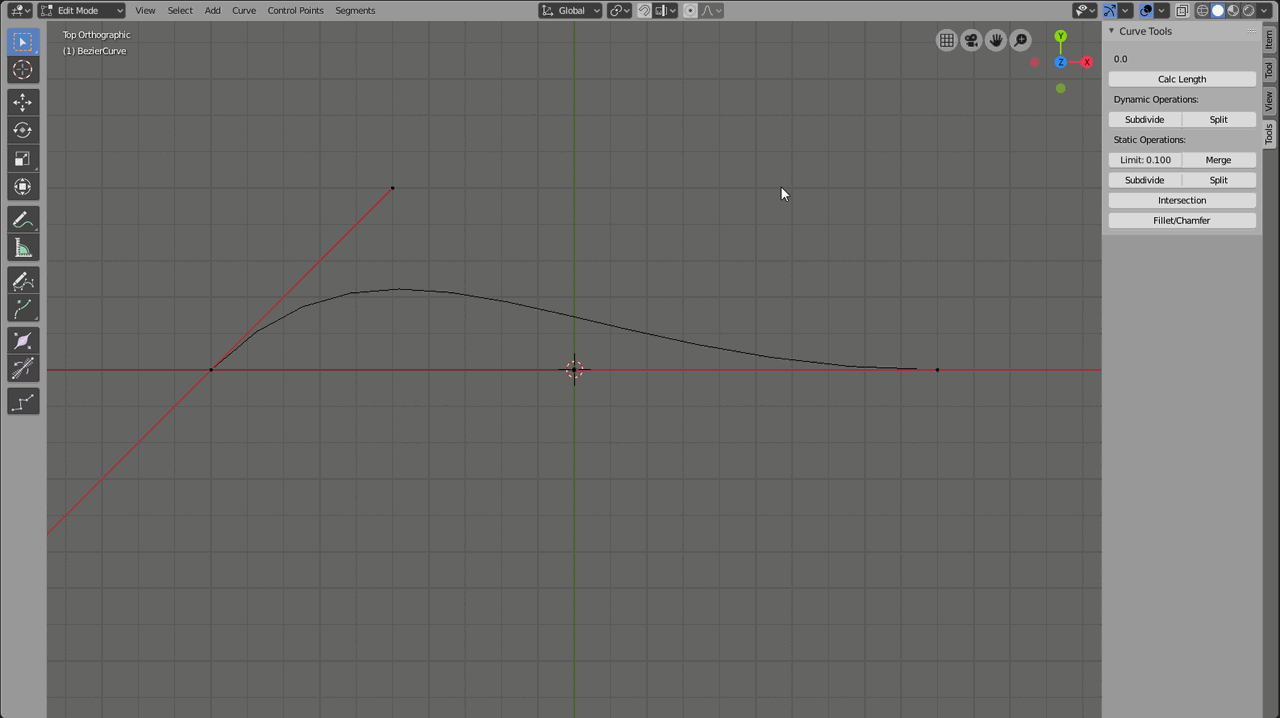 Blender Add-on - BASIC CURVE TOOLS 1.6 - Hikmet Koyuncu Productions