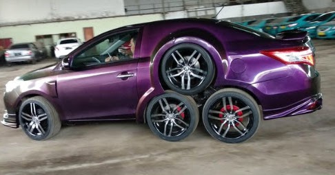 Mobil Made In Bandung Ini Punya 8 Roda, Bagaimana Cara Jalannya ...