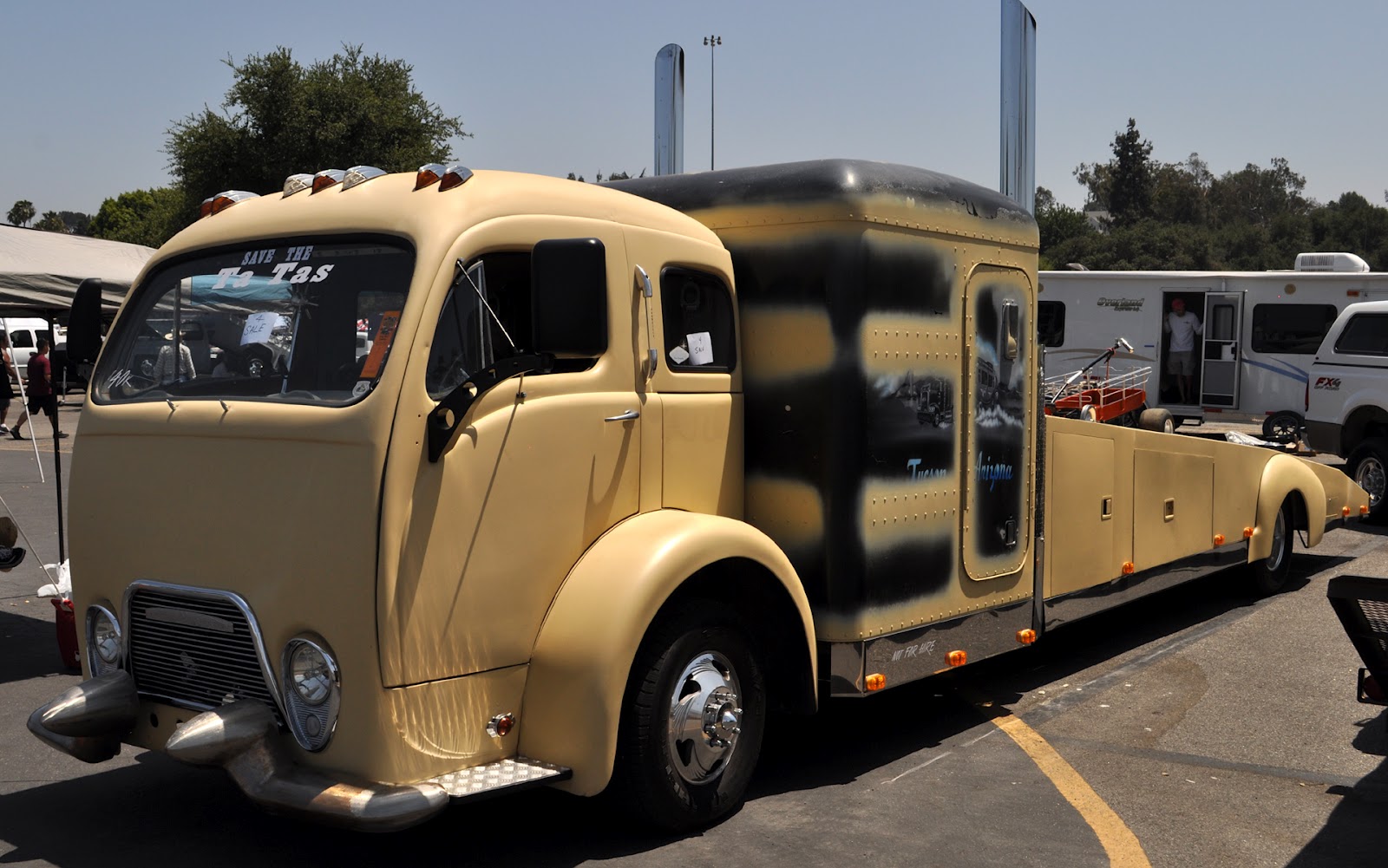 customized trucks at the 2012 LA Roadster Show - old car nation