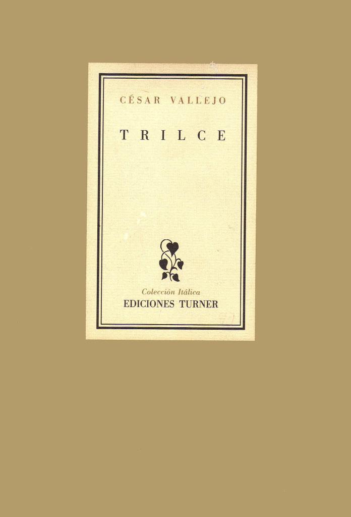 Trilce – César Vallejo [1986] | FreeLibros