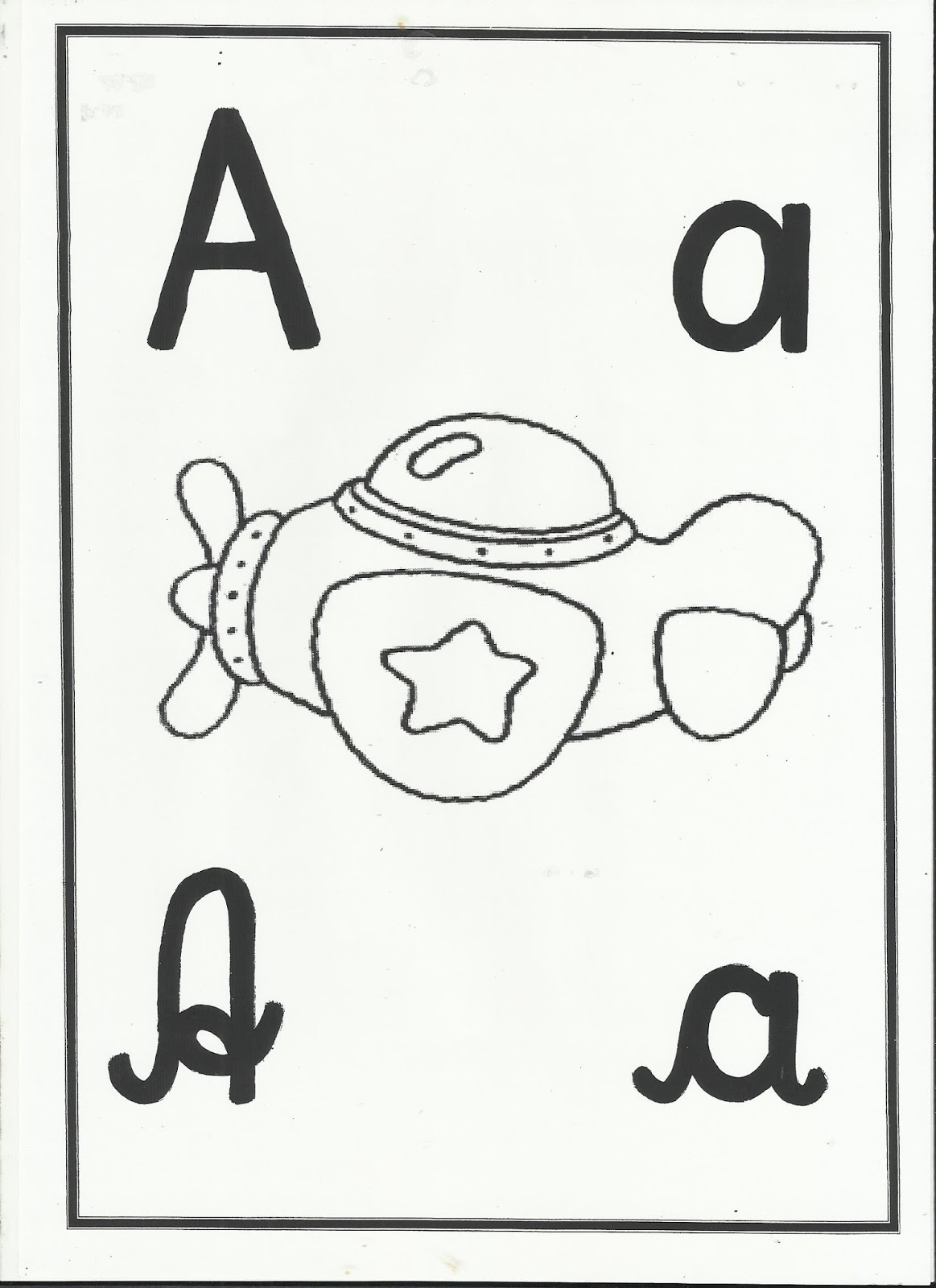 ALFABETO PARA COLORIR, PINTAR OU IMPRIMIR-ALFABETOS LINDOS