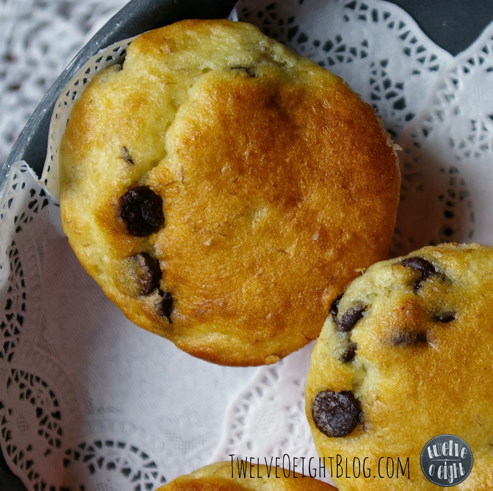 Chocolate Chip Banana Muffins + muffin facts you need in your life ...