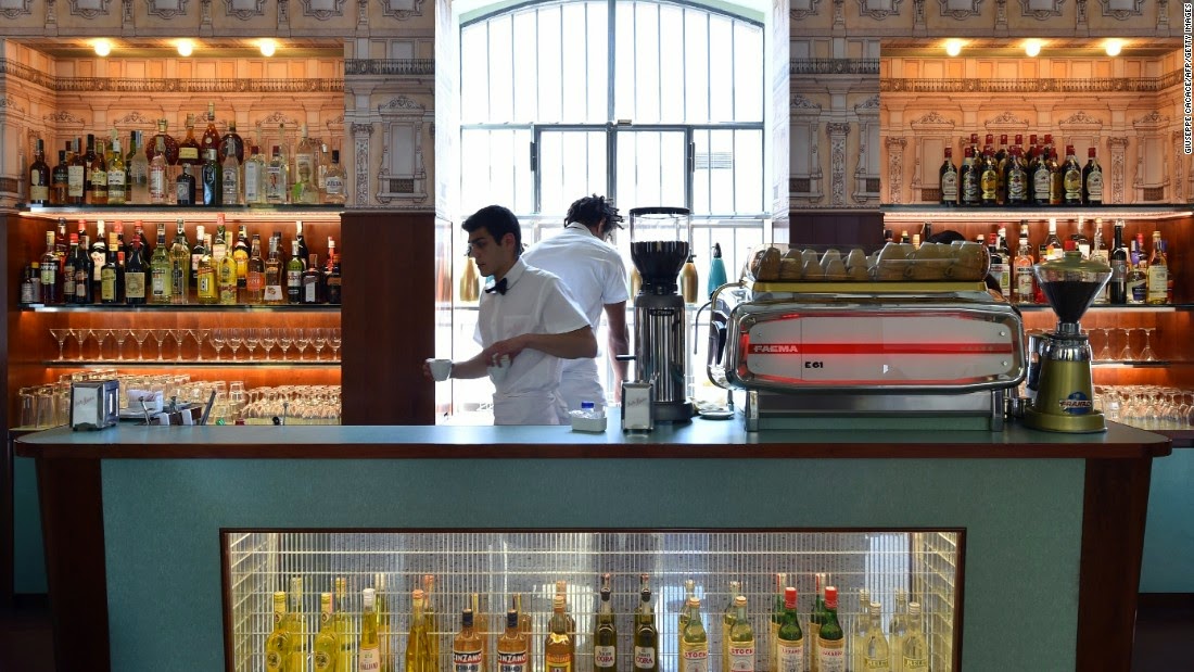 Oh, by the way...: Bar Luce In Milan Designed By Wes Anderson